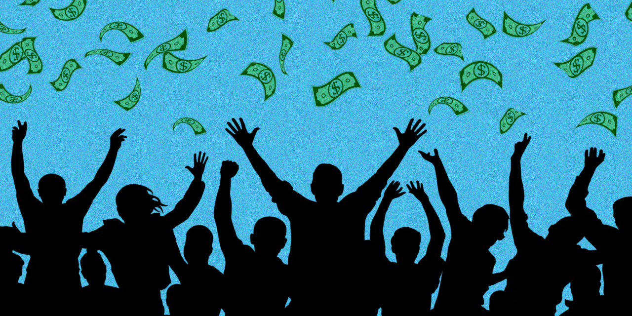 Want to be a rich old lady? Throw a party — really.