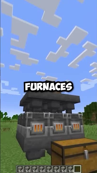 Minecraft super smelter tutorial