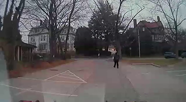 New video shows moment Brown University shooter fled campus