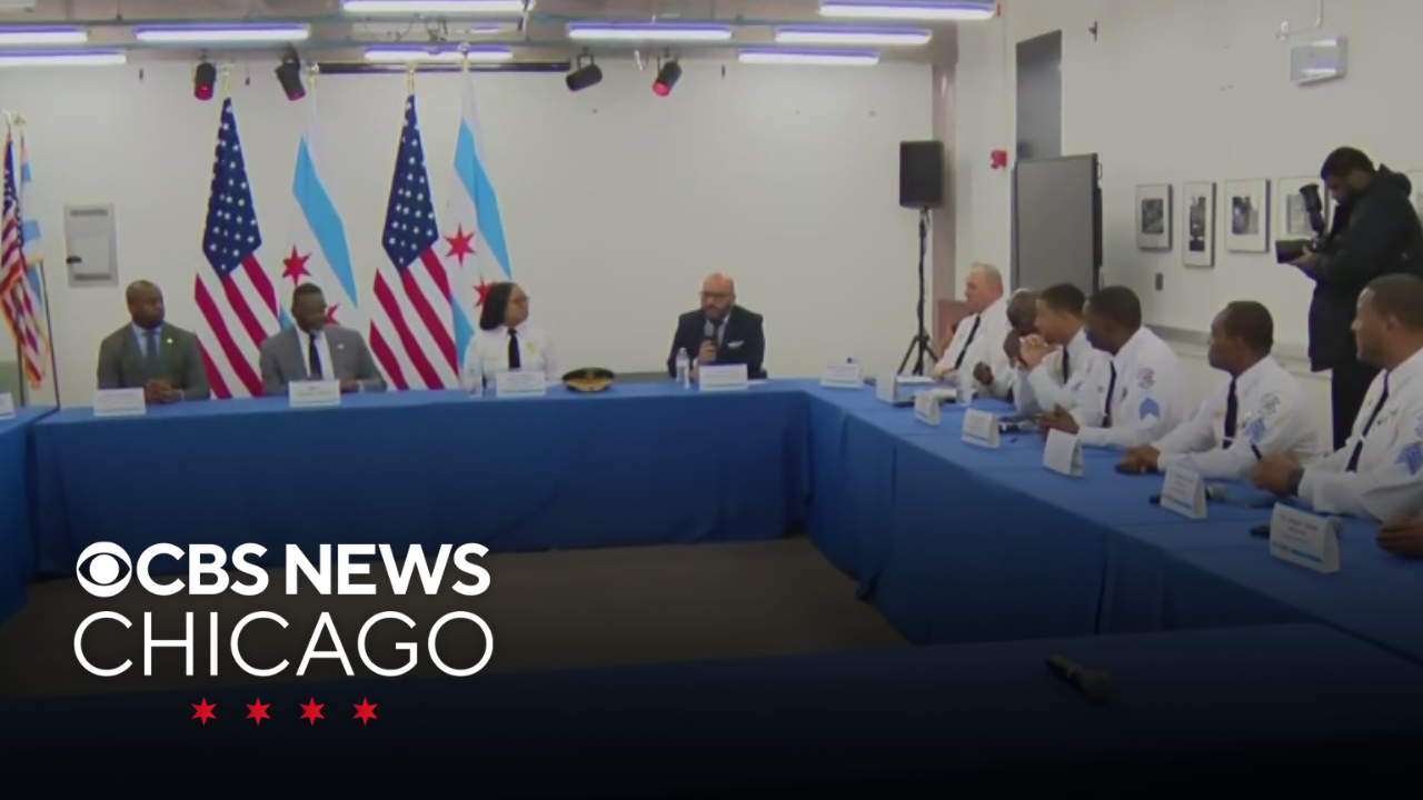 Mayor Brandon Johnson holds roundtable discussion on violence ...