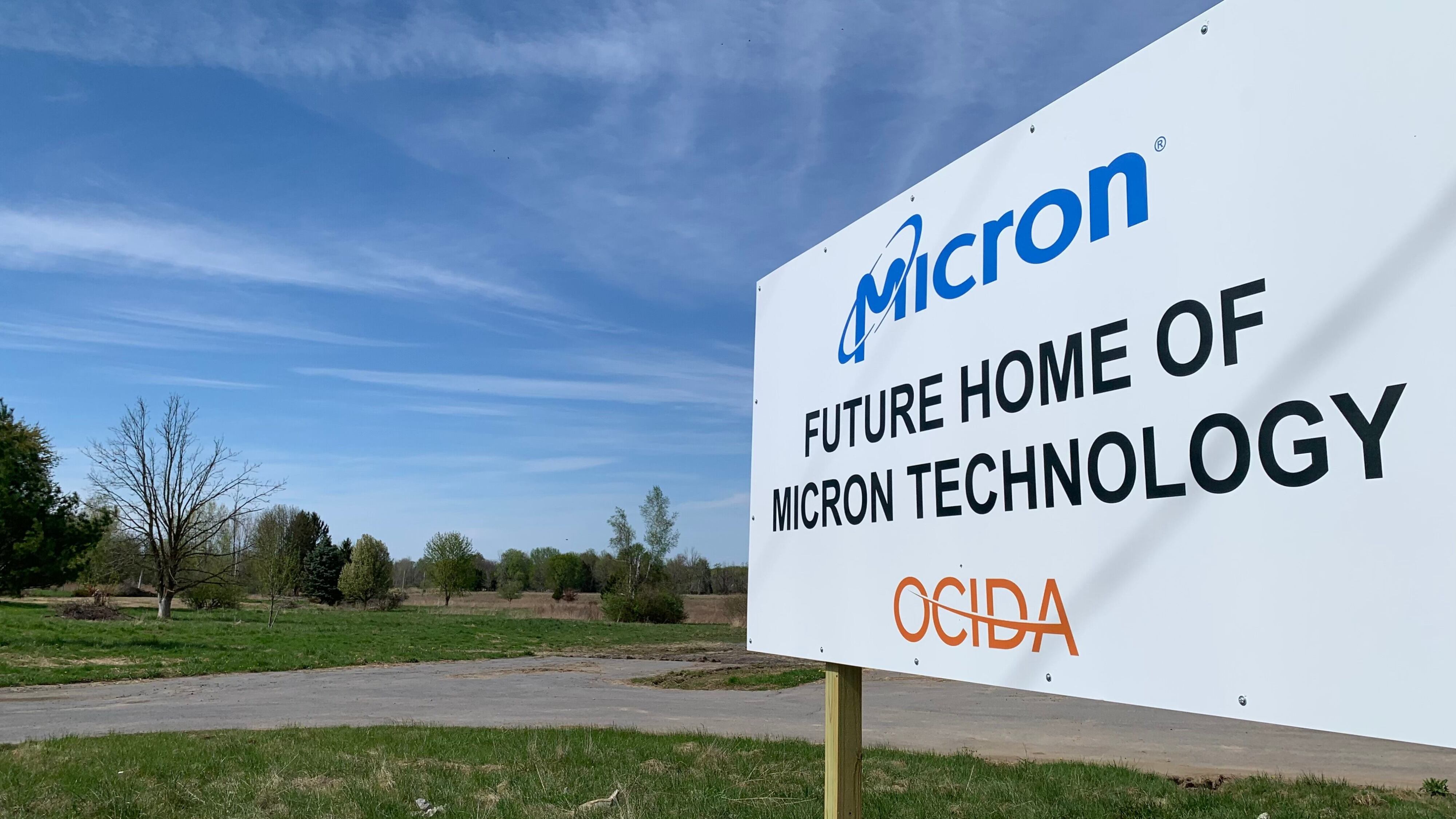 Clay Board to vote on Micron chip plant site plan