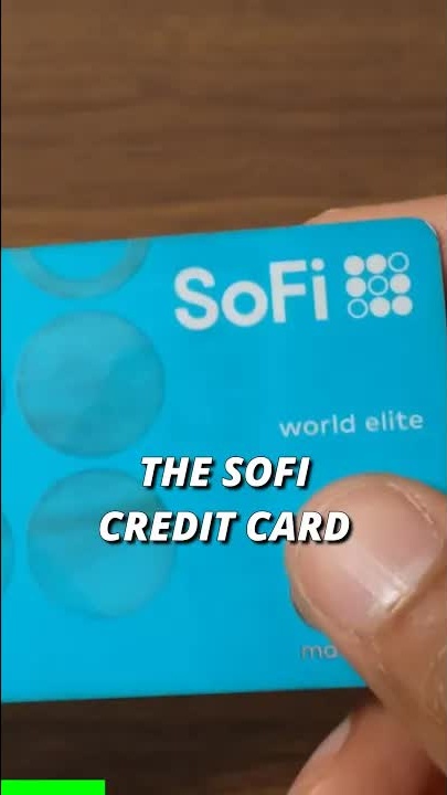 The SoFi credit card is my favorite 2% cashback card