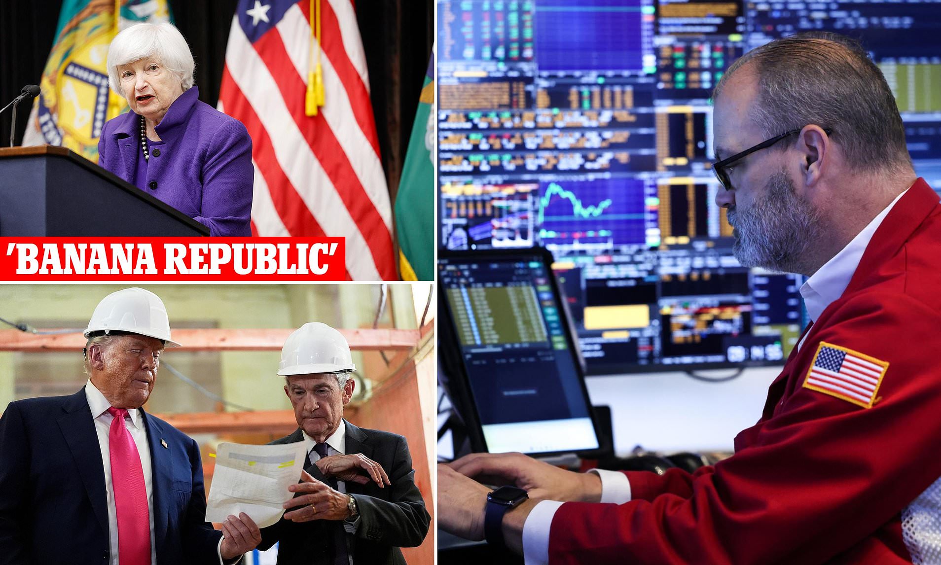 Former Fed chiefs warn US is starting to look like an 'emerging market'