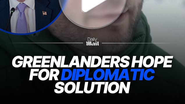 Greenlanders call for diplomatic solution amid US interest