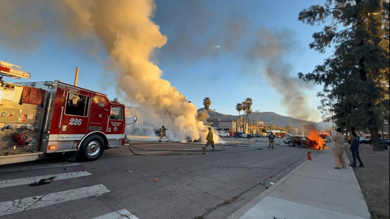 2 killed after erratic driver causes fiery, chain-reaction crash in San ...
