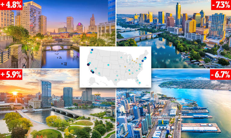 Over half of US metros now seeing home prices fall in strongest sign ...