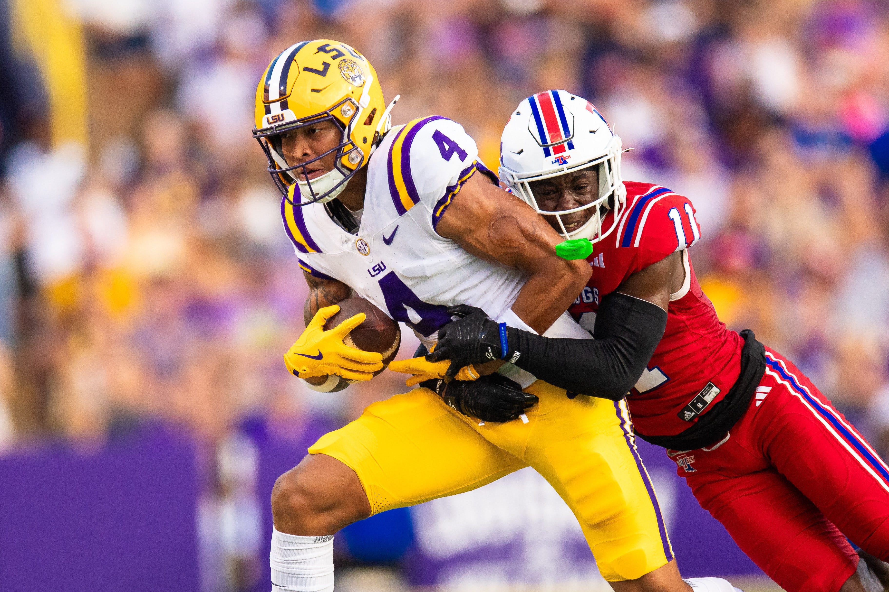 LSU football wide receiver transfers to third SEC school