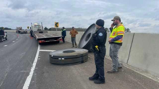 MDOT assessing bridge rail hit by steel causing blocks of concrete to ...