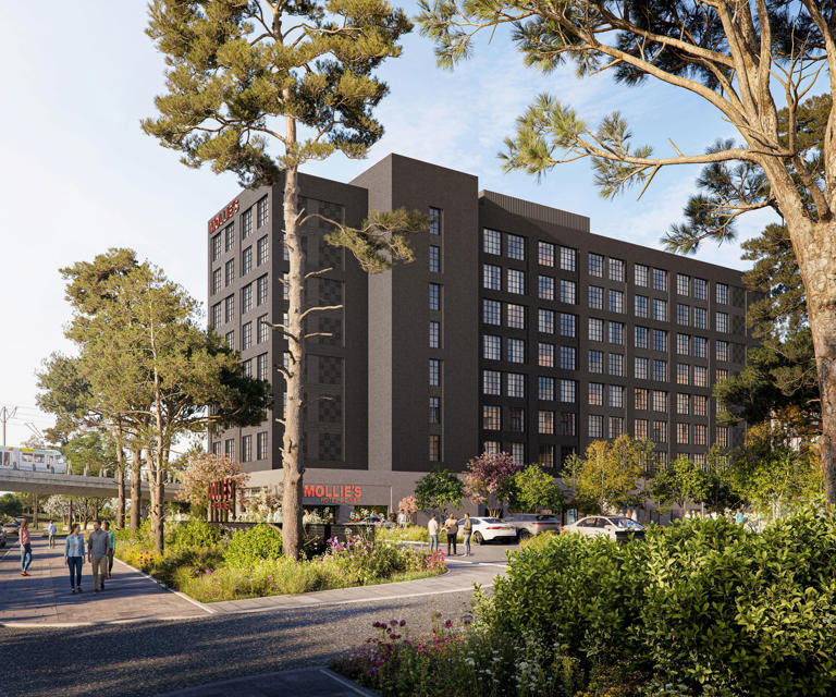 New 207-room eight-storey hotel proposed on vacant land next to the new ...