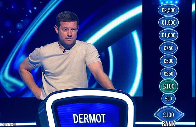 Moment Dermot O'Leary fumbles easy picture question on The Weakest Link ...