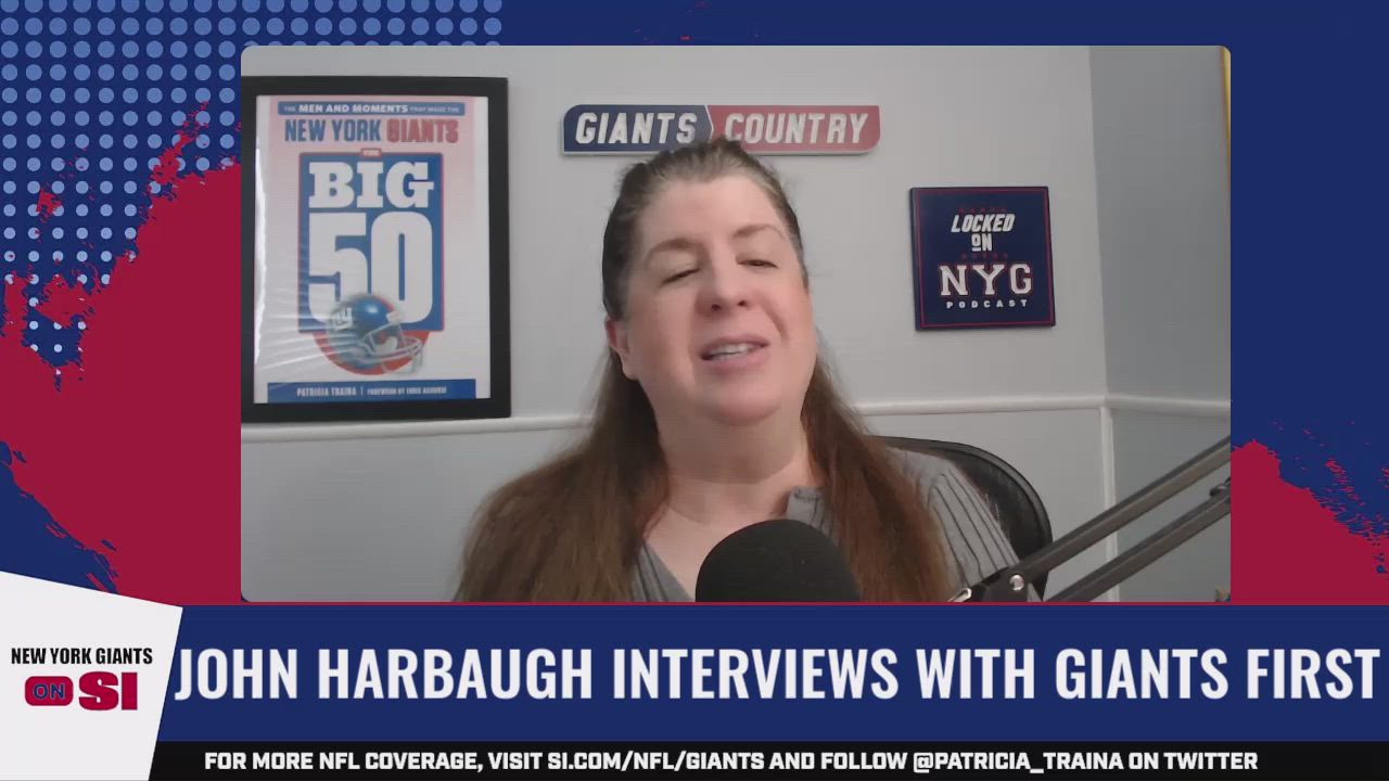 NY Giants interview John Harbaugh