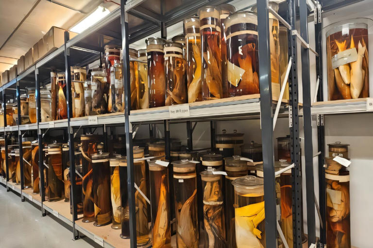 Analyzing Darwin's specimens without opening 200-year-old jars