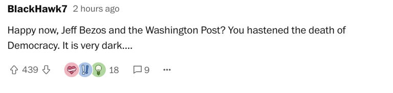 Washington Post readers rip Bezos as he stays silent on raid