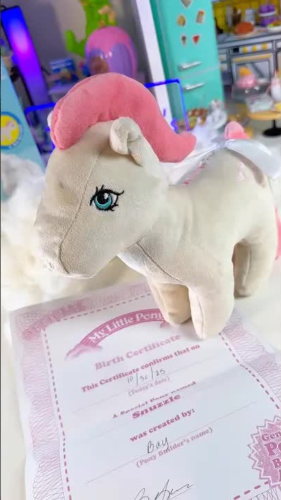 My Little Pony stuff & sew Snuzzle plush craft kit #mylittlepony #asmr ...