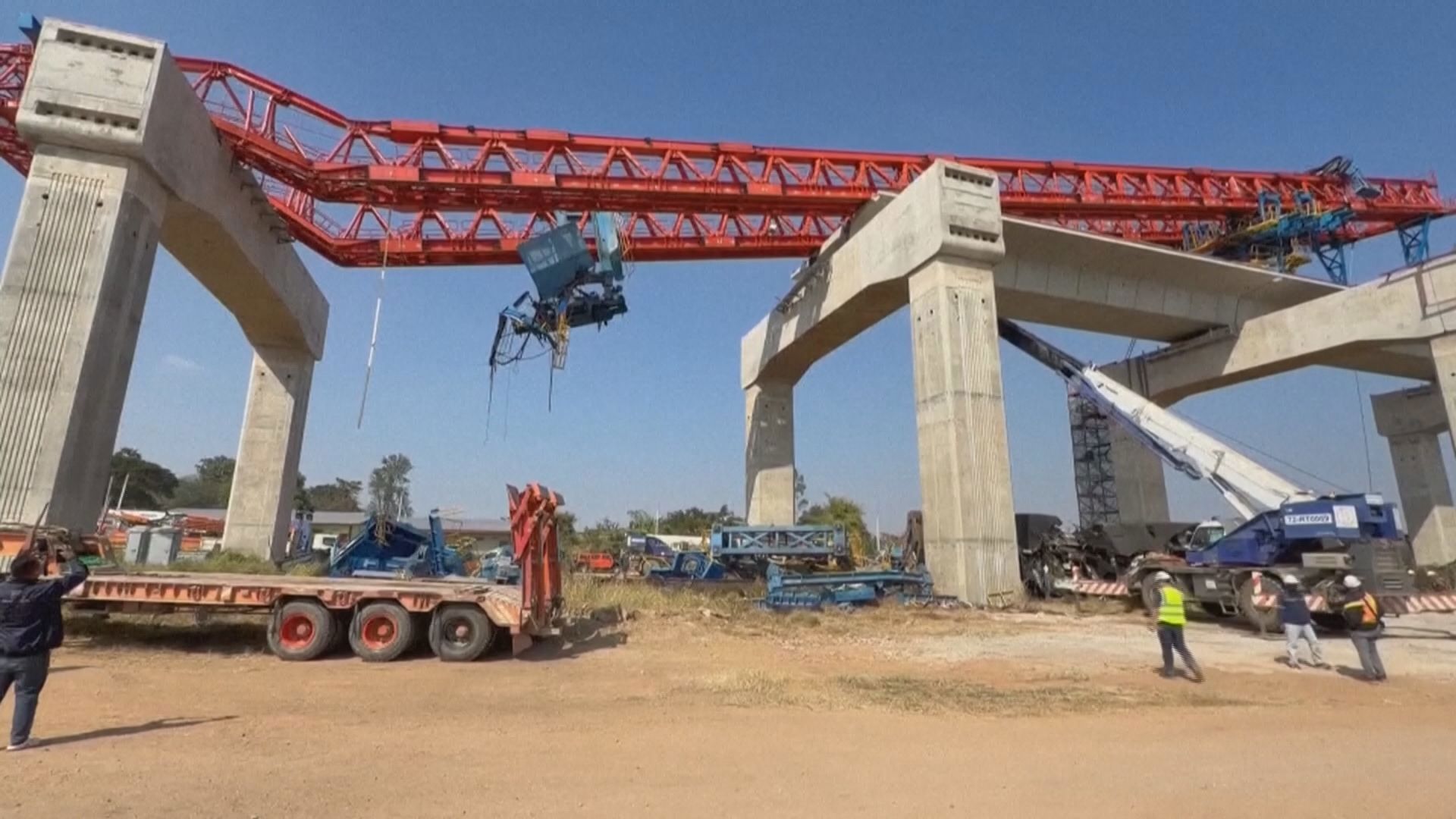 Thailand crane collapse kills several people