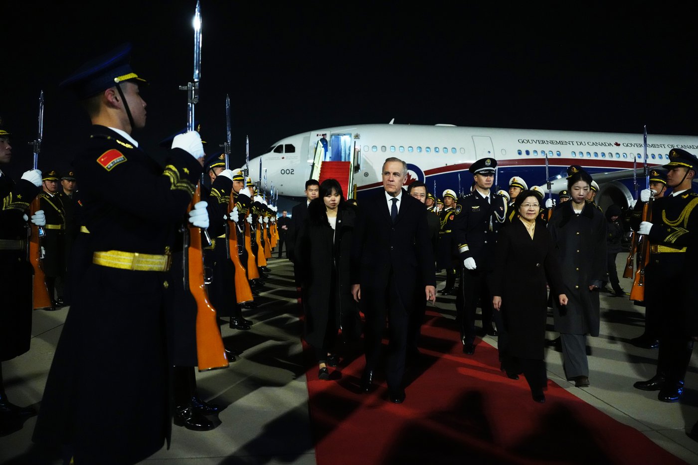 Photo gallery: Prime Minister Mark Carney arrives in China