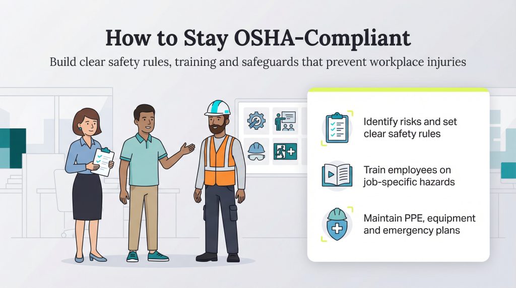 What is OSHA compliance?