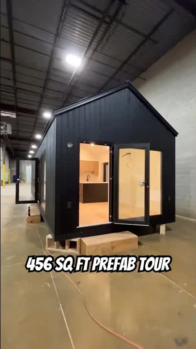 Milla long 456 sq ft prefab cottage home tour