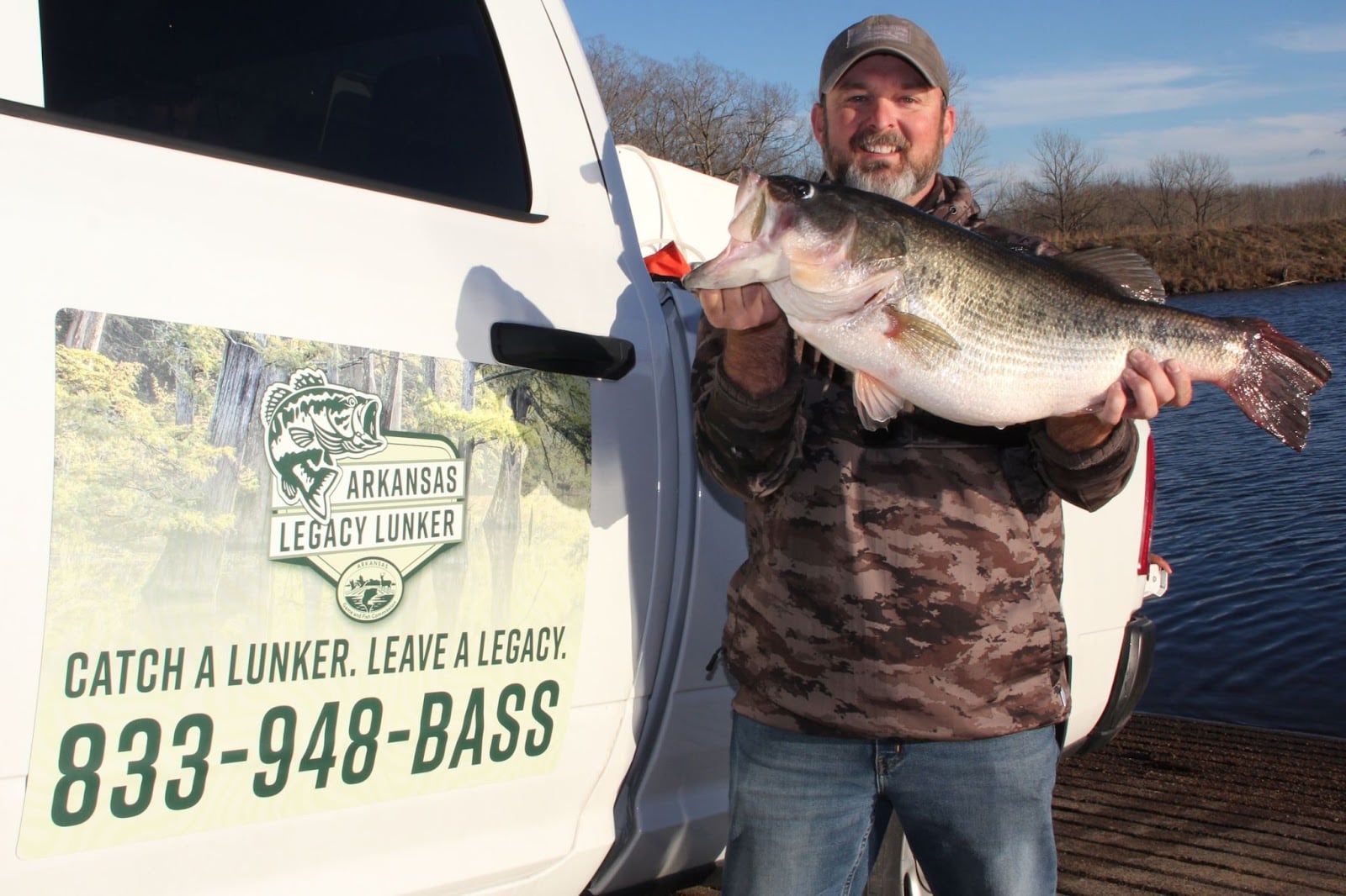 Jonesboro angler reels in state’s first official Legacy Lunker bass