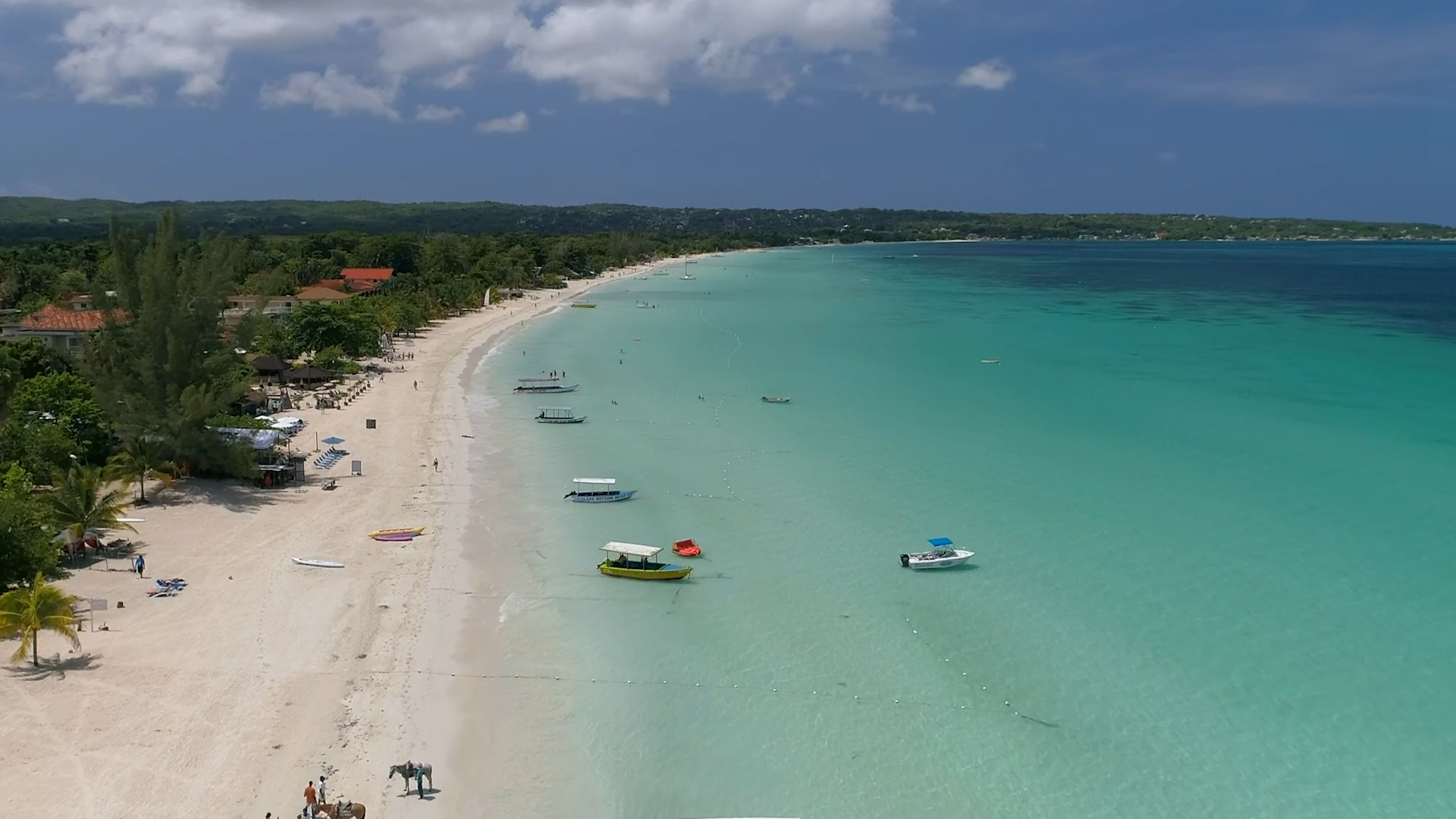 Drone views of the Caribbean islands, part 6
