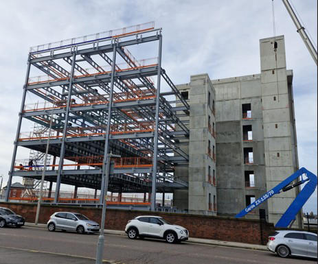 Huge new MoD construction already changing the skyline as Blackpool's £ ...