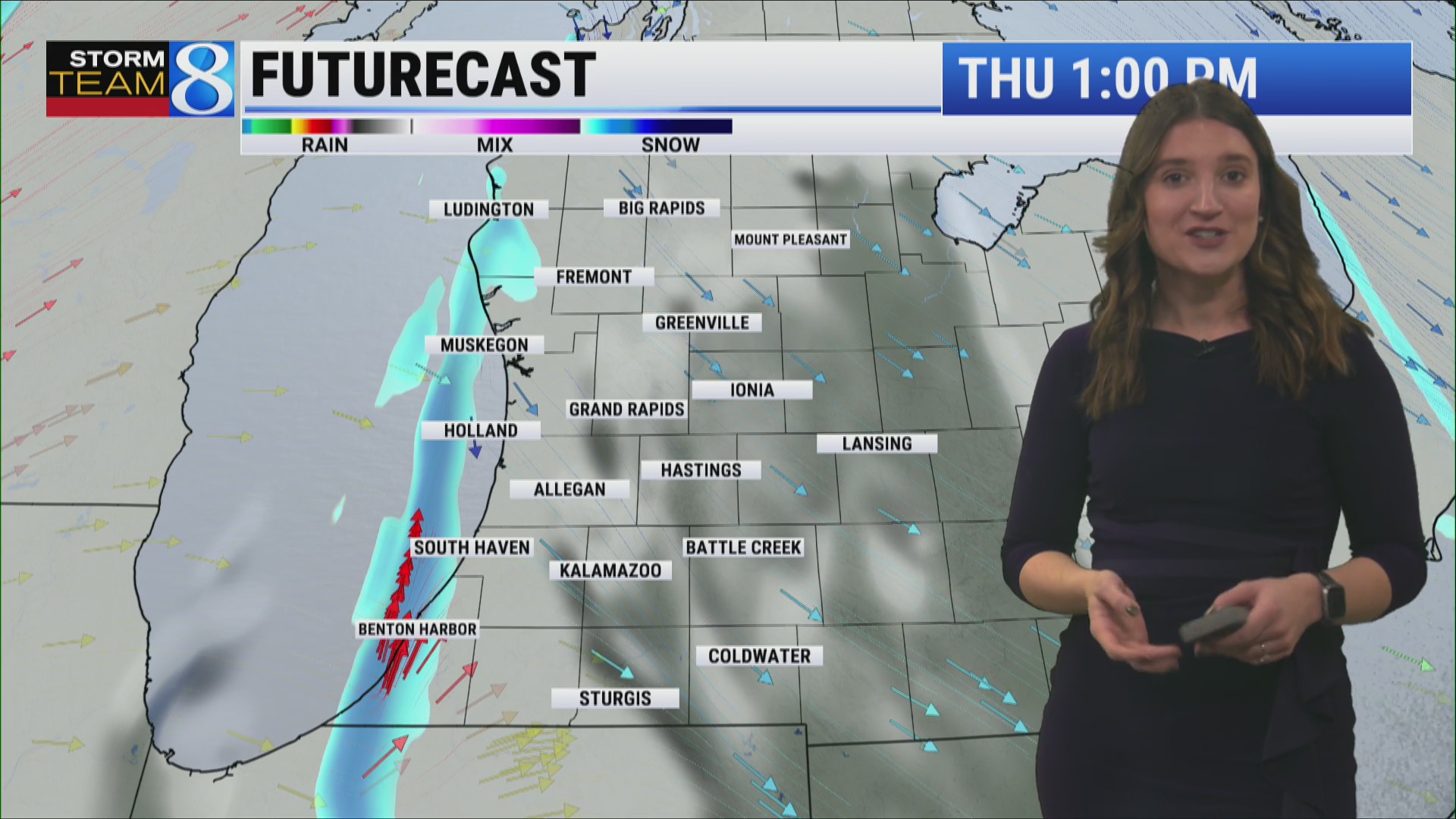 Storm Team 8 forecast, noon, 011426