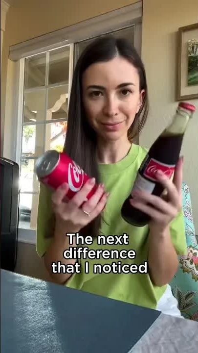 American Coke versus Mexican Coke taste test