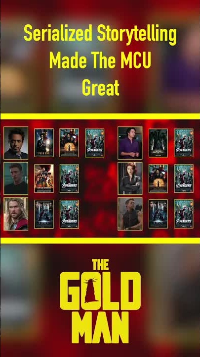 Serialized storytelling made the MCU great #shorts