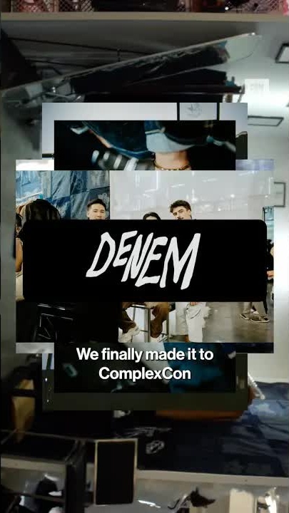 We watched Denem design, grind, and hustle to make it to ComplexCon # ...