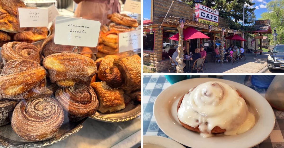 9 Wyoming Roadside Cafes Serving Cinnamon Rolls So Huge Tables Share ...