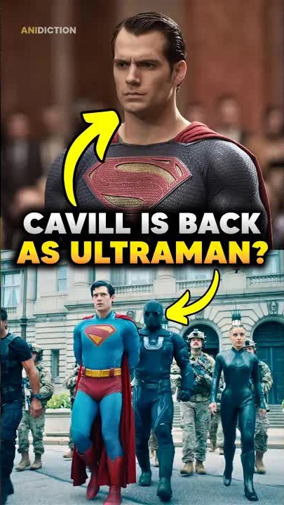 Is Henry Cavill back as Ultraman in James Gunn’s Superman? #superman