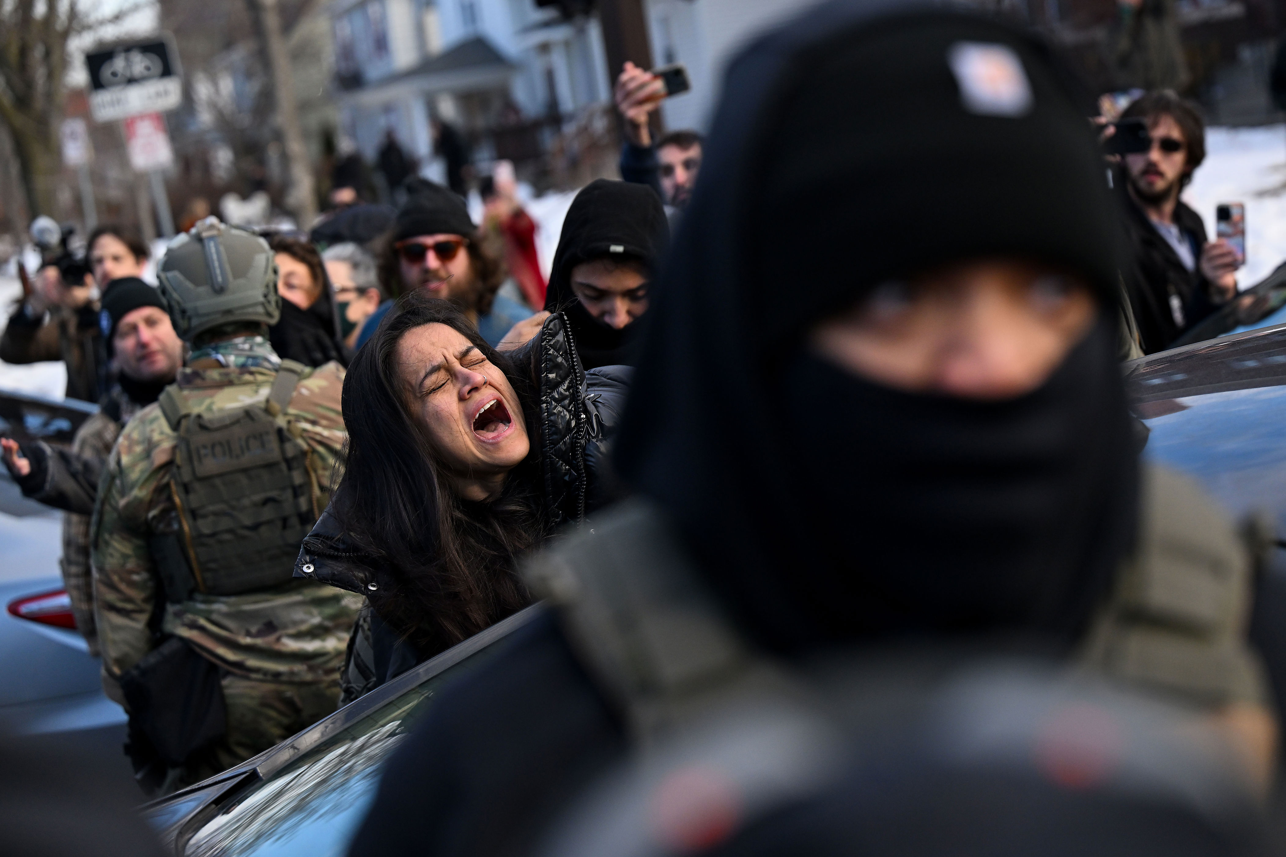 Federal agent shoots person in leg as Minneapolis protests flare