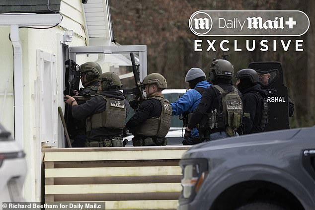 Inside armed police raid of Timothy Busfield's mountain hideout