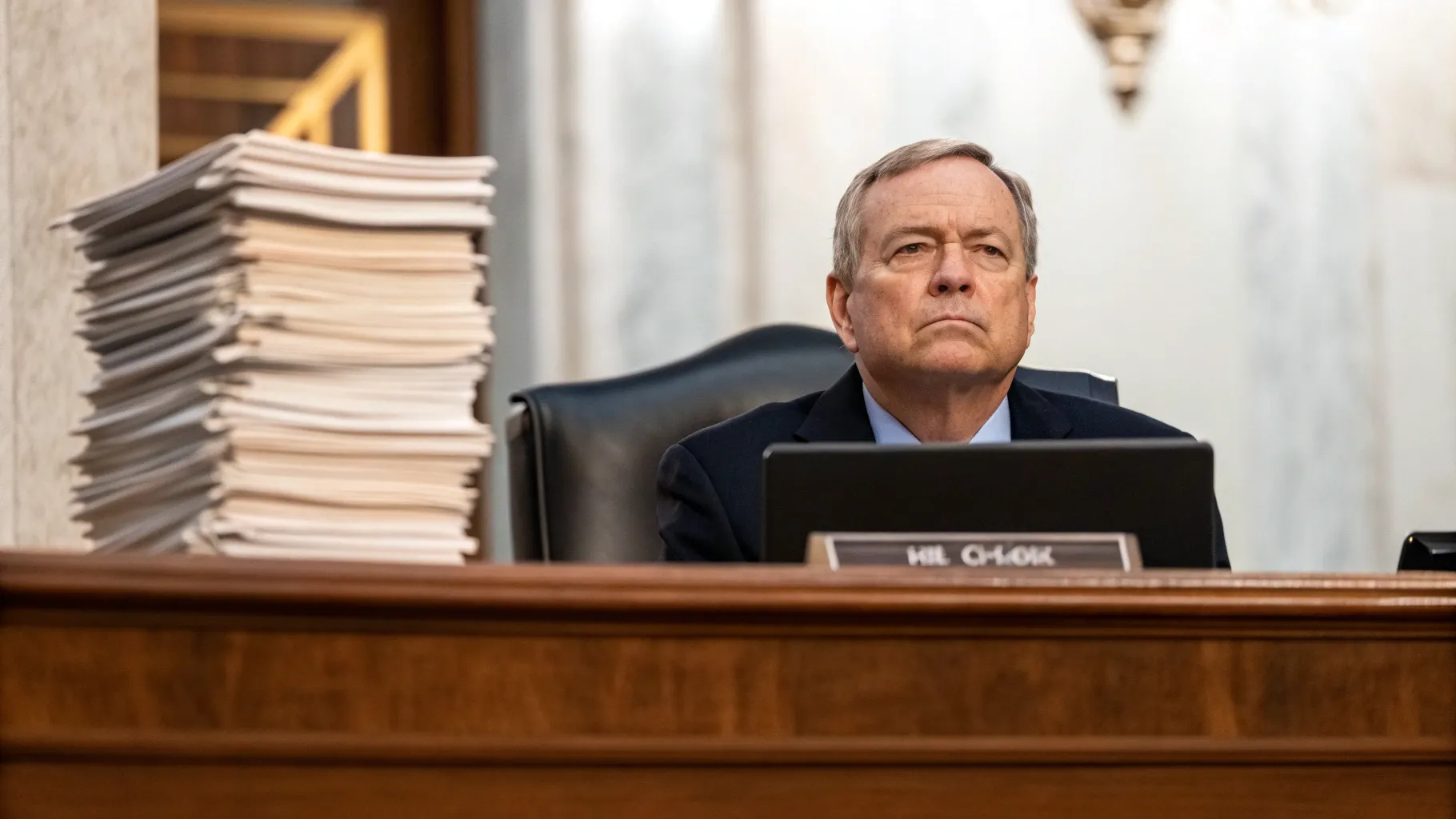 Senator links Fed chair vote to DOJ probe