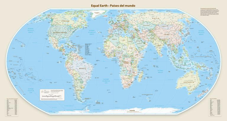 Groenlandia es más pequeña de lo que piensas: así distorsionan los ...