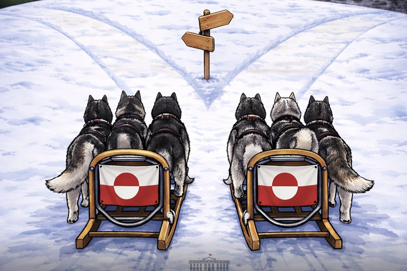 Breaking: White House posts chilling cartoon giving Greenland ...