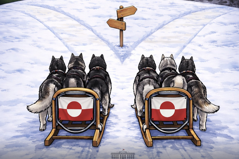 Breaking: White House posts chilling cartoon giving Greenland ...