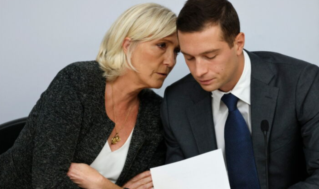 6 électeurs du RN sur 10 préfèrent Jordan Bardella à Marine Le Pen pour ...