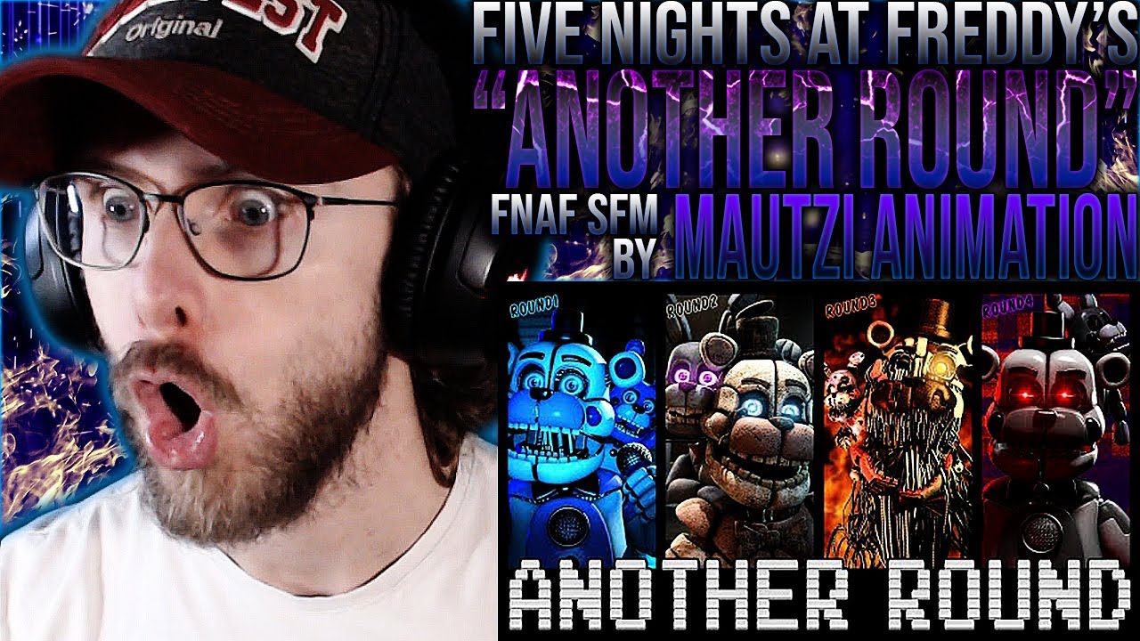 Vapor reacts #1191 | FNAF FTF song animation Another Round by @Mautzi ...