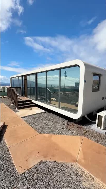 Prefab home tour: modern 580 sq ft 3-bedroom container house