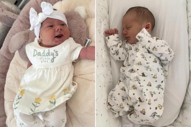 Top baby names for new arrivals in Warrington in 2025