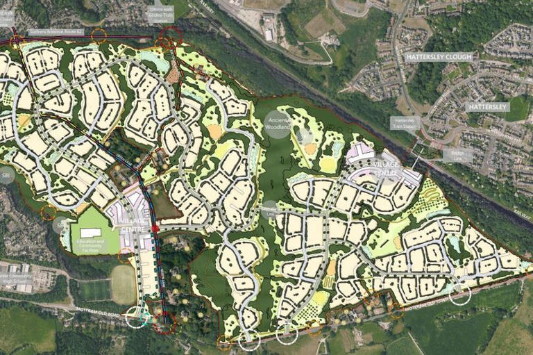 Scheme to build 2,150 homes in Greater Manchester countryside rejected