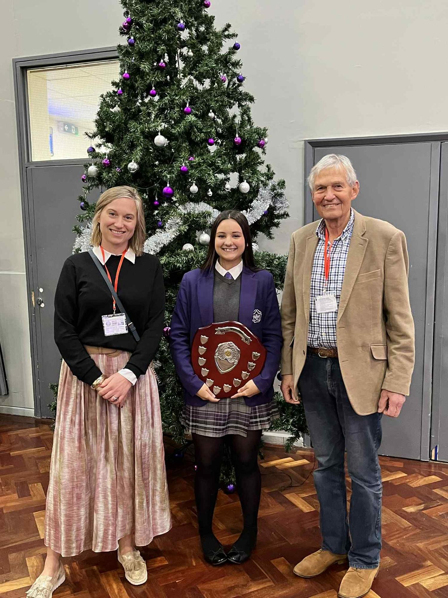 Prince William School student wins award for resilience and sporting talent