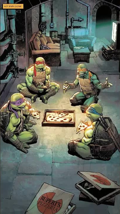The Teenage Mutant Ninja Turtles reunite after the Foot Clan attacks!