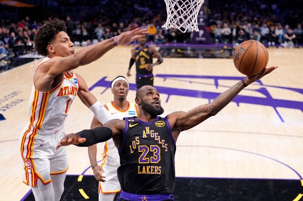 Ageless LeBron James proves he’s still got it in Lakers win over Hawks