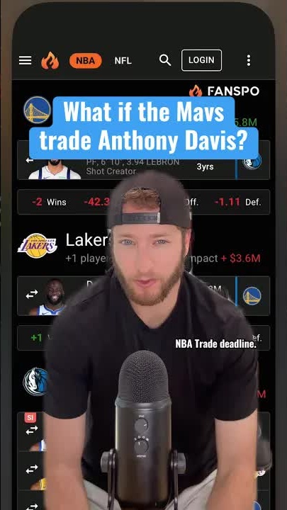 Anthony Davis potential trades with the Mavericks