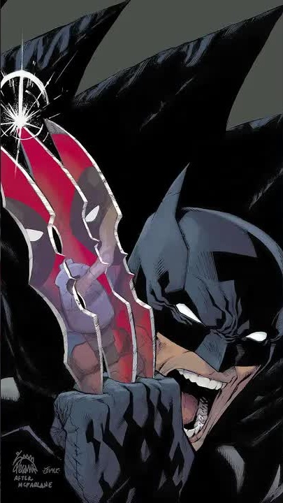 Batman welcomes Deadpool to Gotham with a beat down