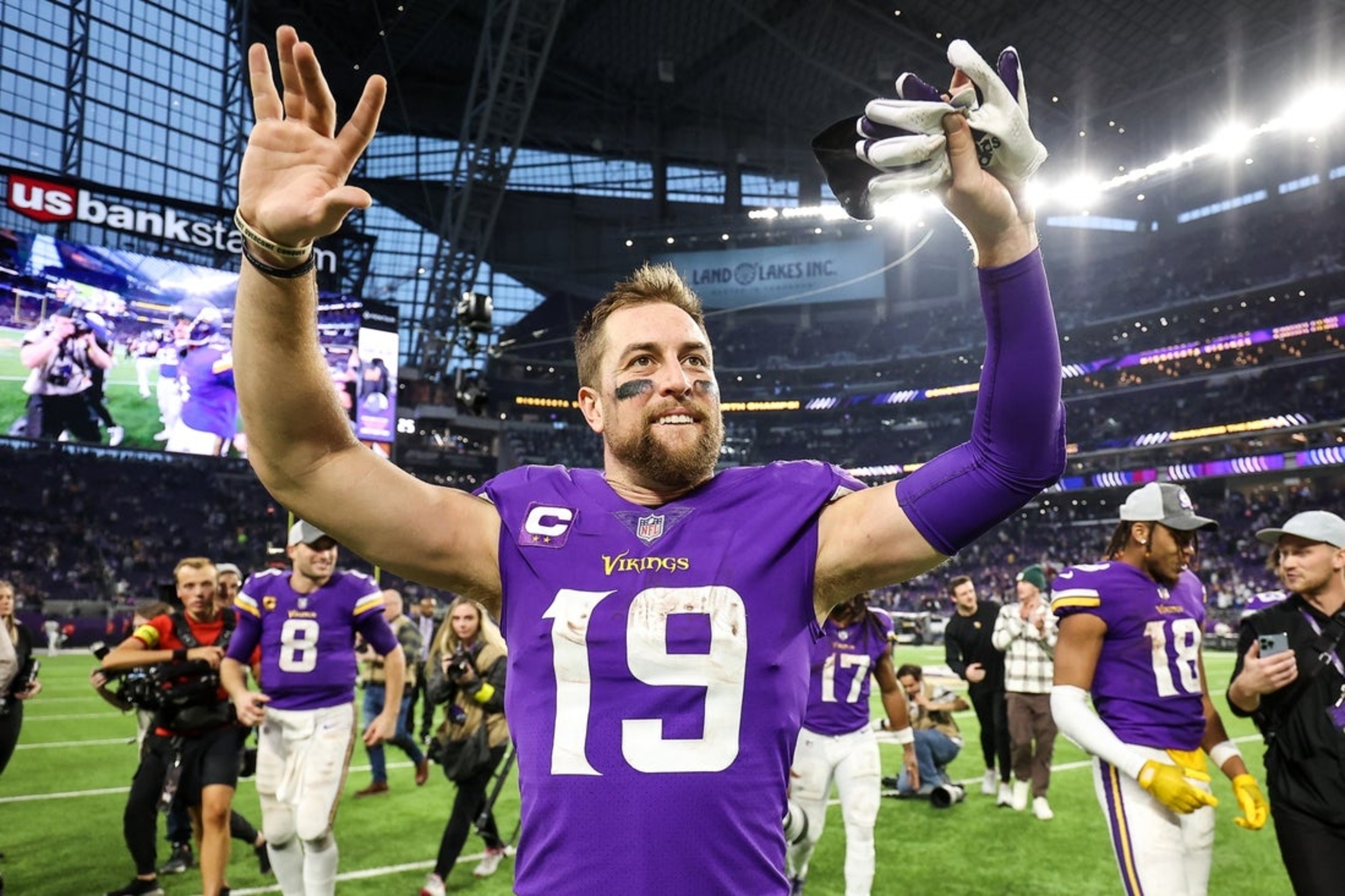 WR Adam Thielen retires: 'What a ride it has been!'
