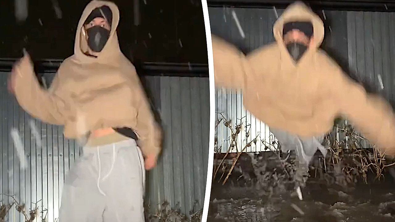 Dance trend attempt ends in slippery fail in Russia