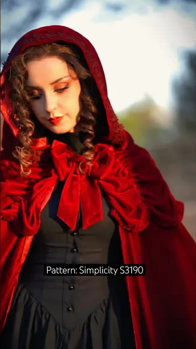 So far I’ve been told that this cloak looks like a gothic romance Belle ...